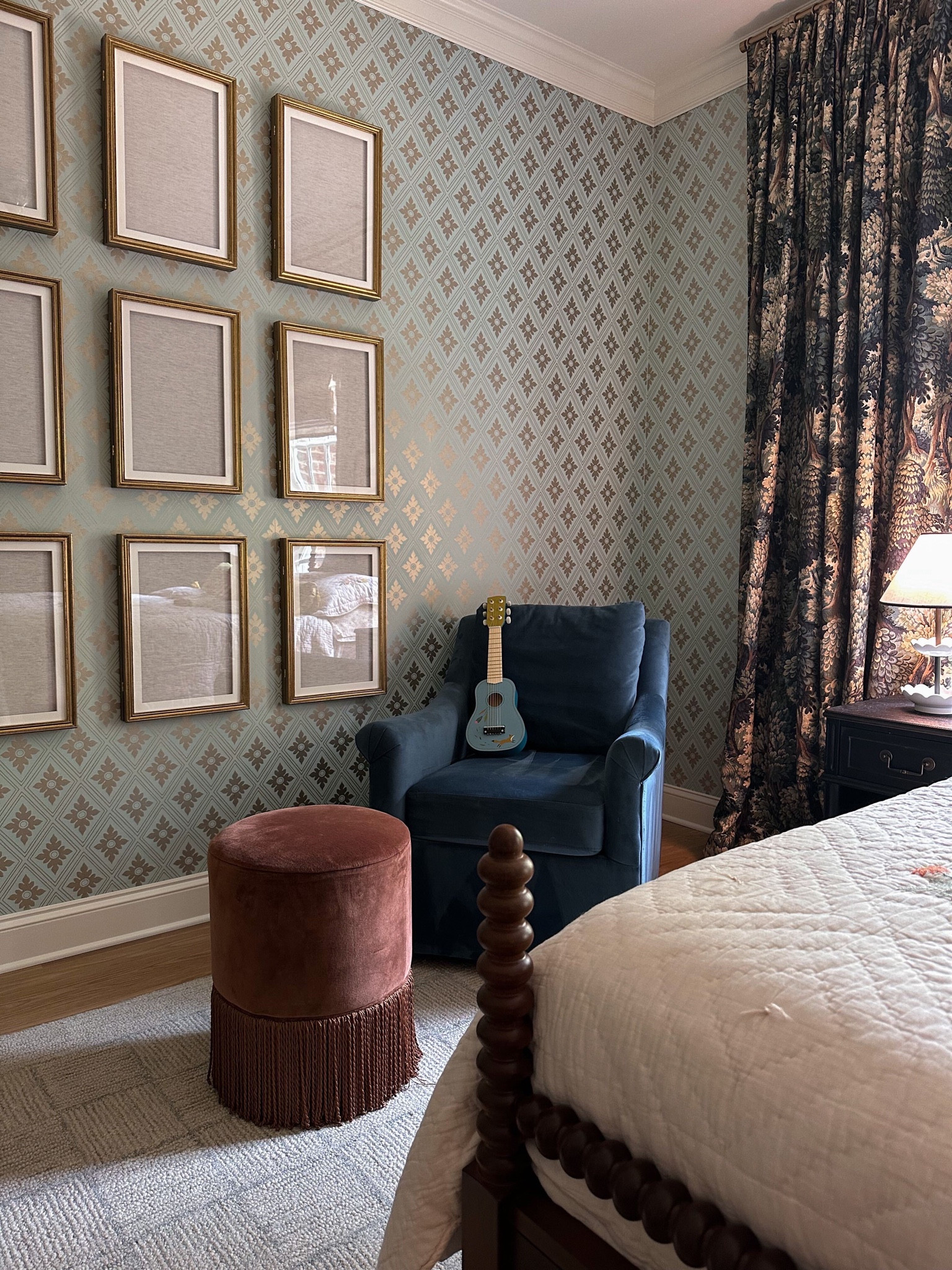 Astrid Fringe Stool curated on LTK