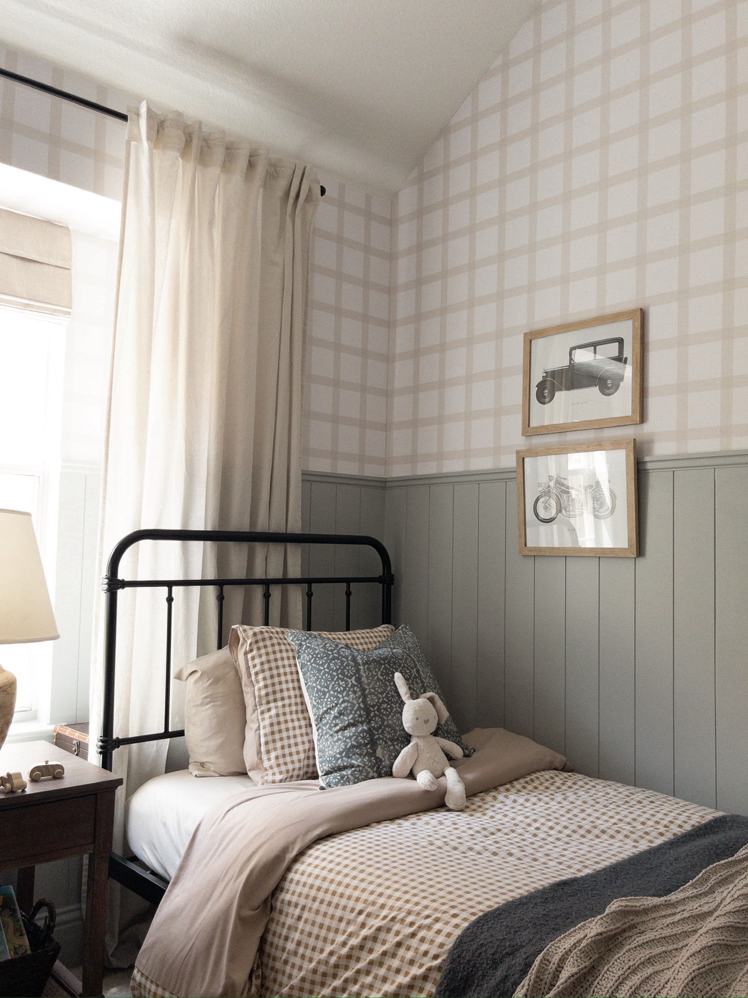 NSNLGSGC Twin Grid Duvet Cover Set … curated on LTK