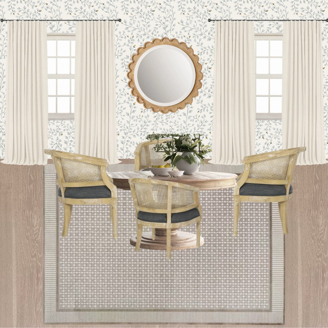 Shanice 30'' Wood Frame Wall Mirror curated on LTK