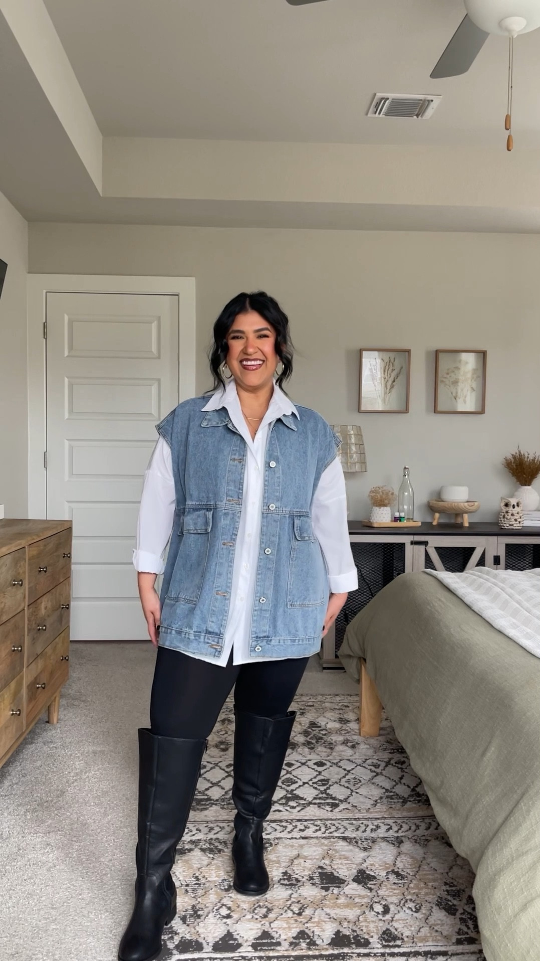 PAODIKUAI Women's Oversized Denim … curated on LTK