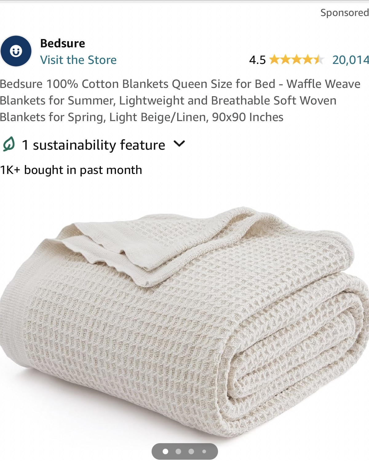 Bedsure Bone Green Bedspread … curated on LTK