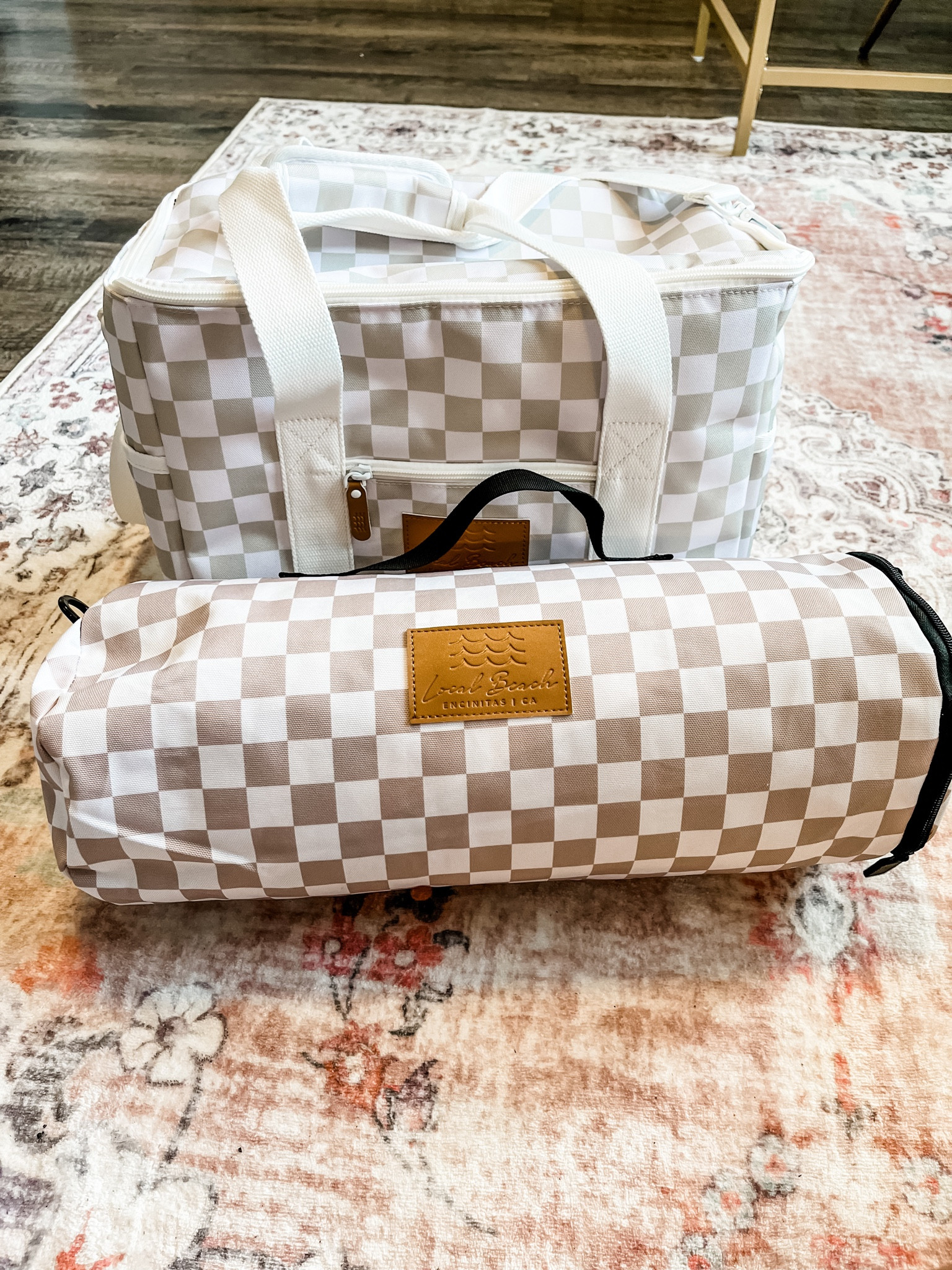 Checker Cooler Bag curated on LTK