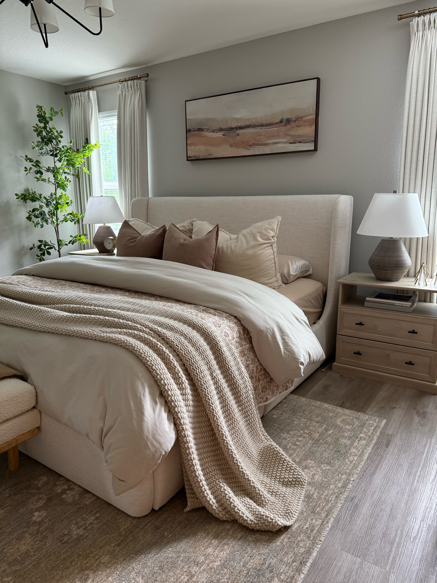 Chunky Knit Bed Blanket - Casaluna™ curated on LTK