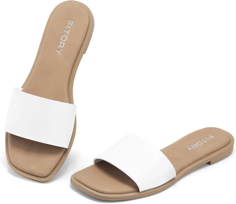 FITORY Women's Slide Sandals … curated on LTK