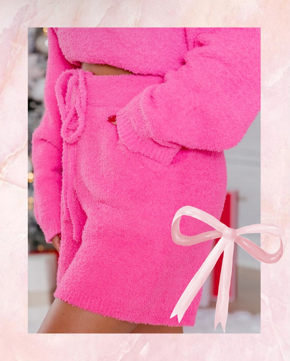 Movies And Chill Hot Pink Fuzzy … curated on LTK