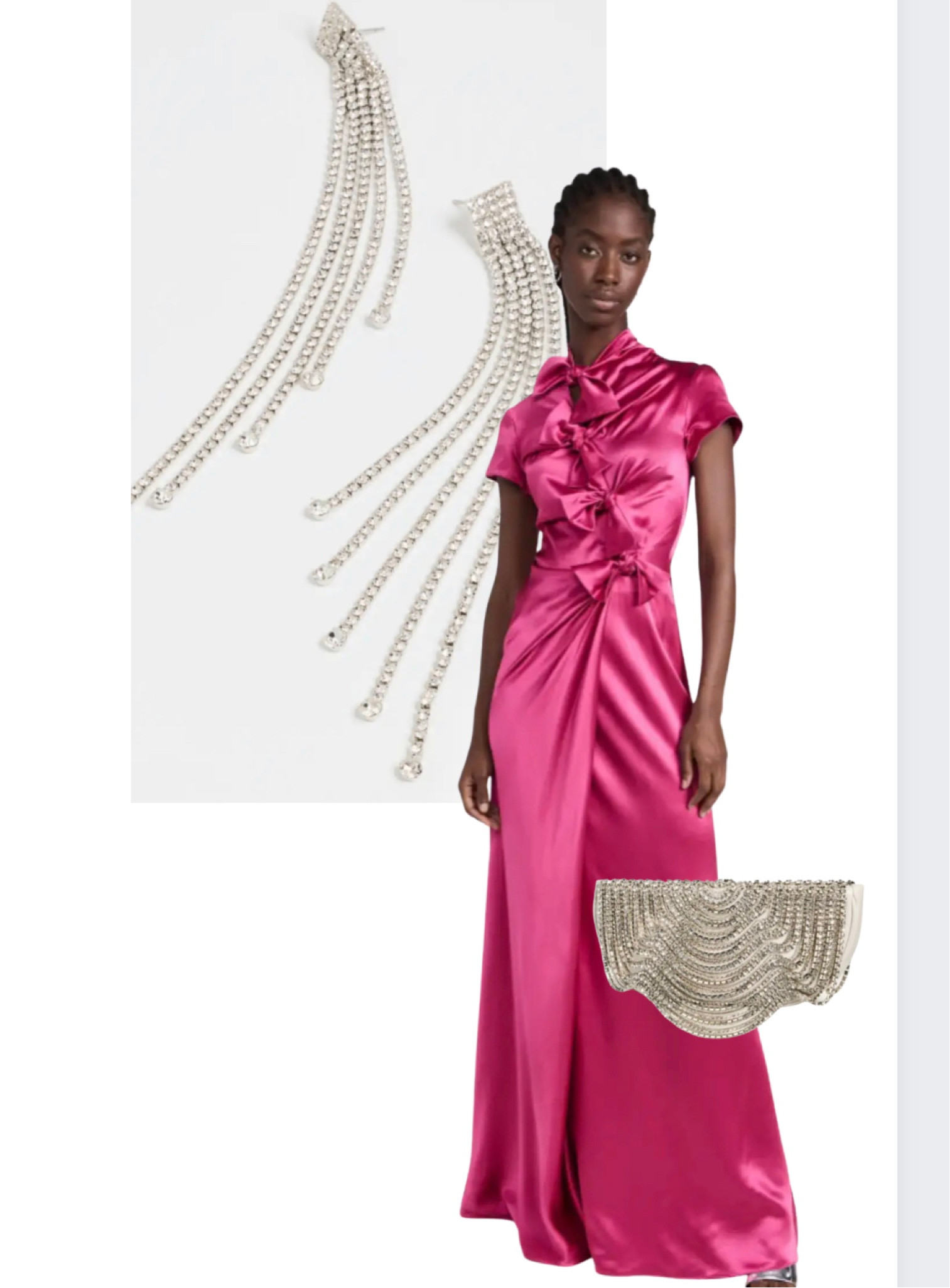 Saloni Kelly Long Dress curated on LTK