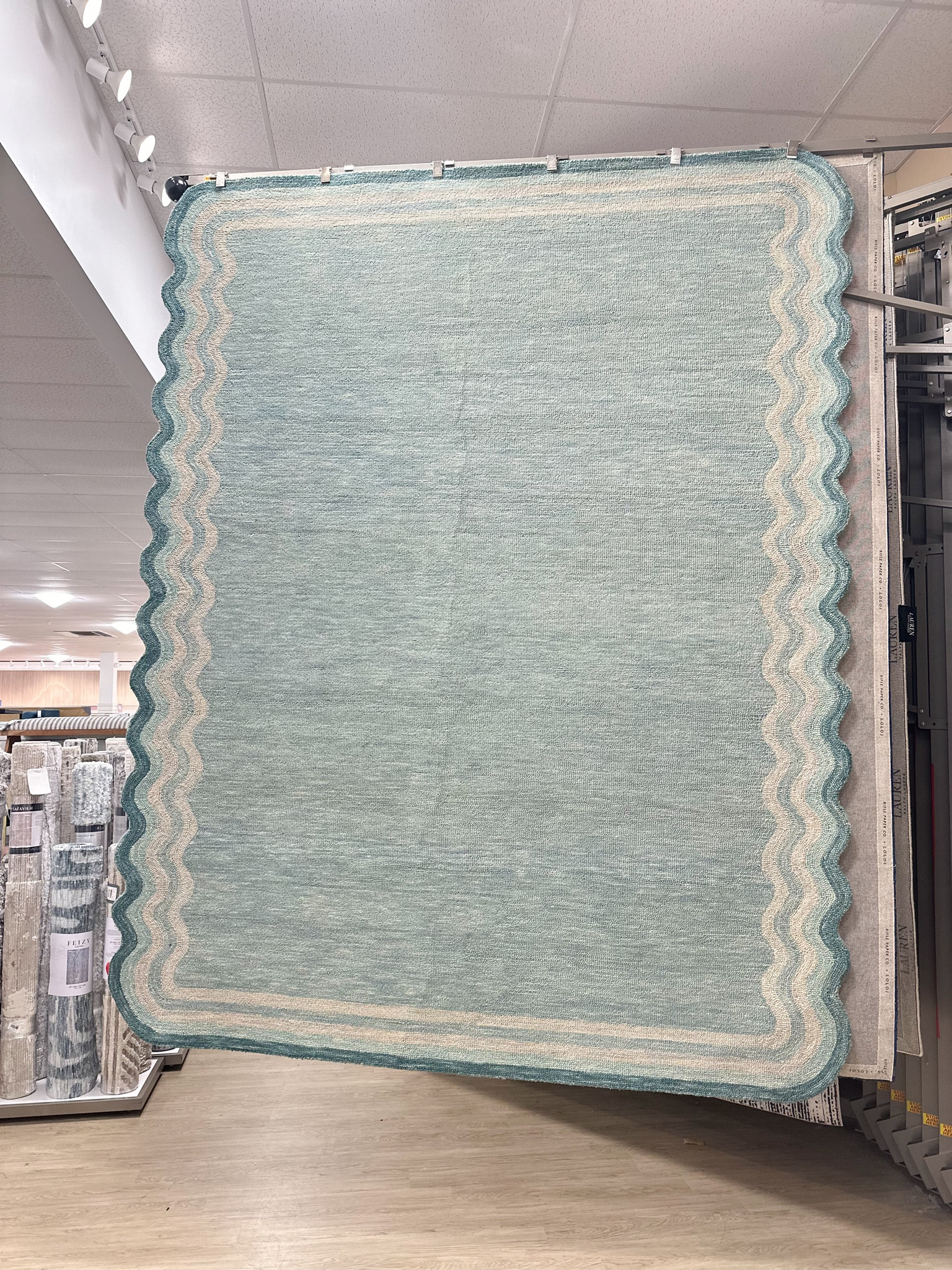 Scalloped Wool Rug curated on LTK