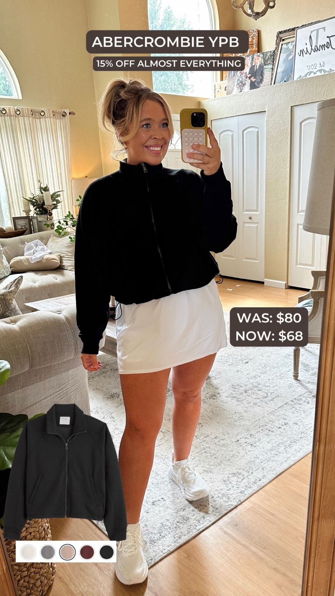 YPB motionTEK Lined Flyaway Skirt curated on LTK