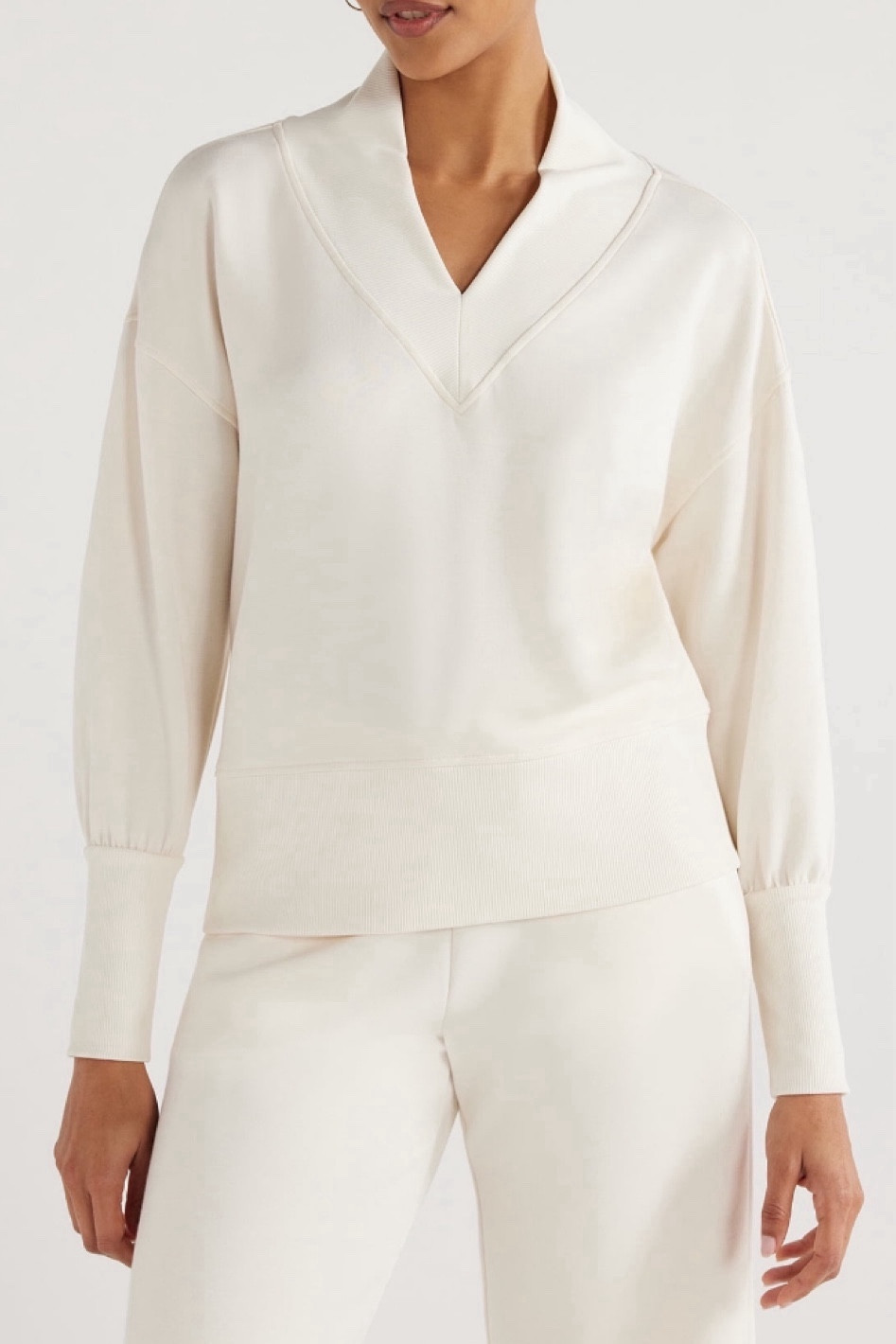 Scoop Women's Scuba Knit V-Neck … curated on LTK