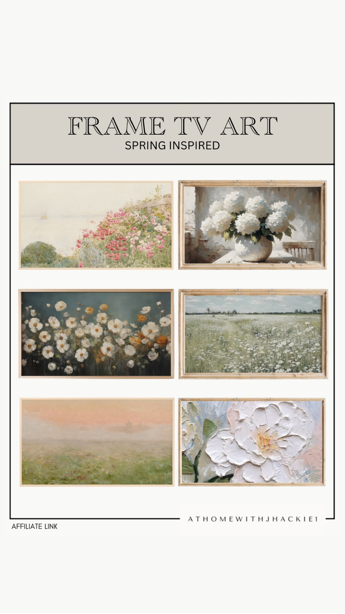 Spring Meadow Painting 4K Frame TV … curated on LTK