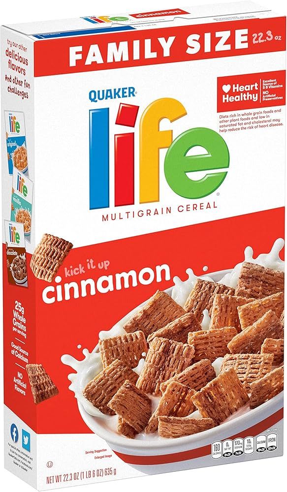 Life Cinnamon Cereal, 22.3OZ Box curated on LTK