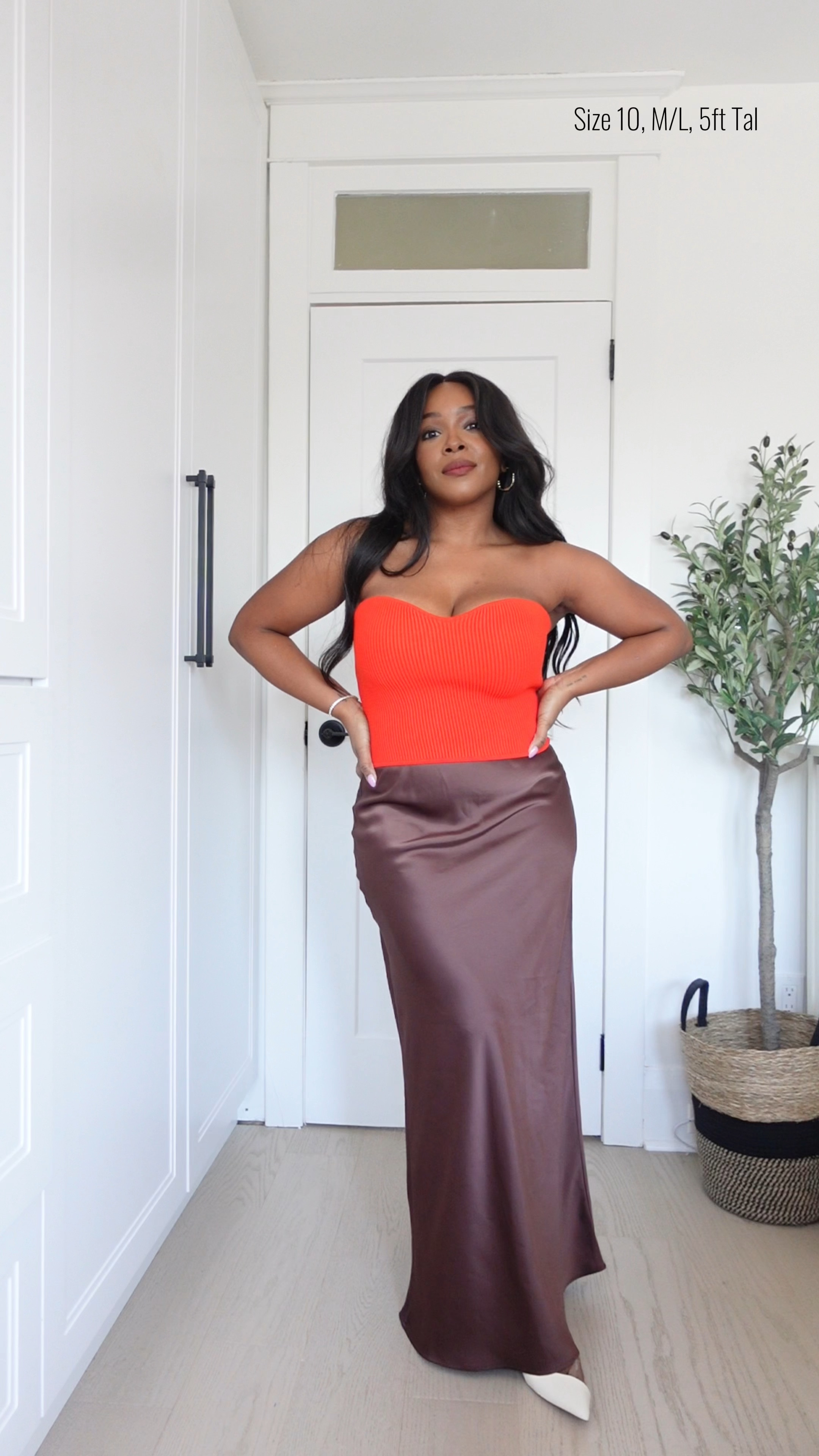 Melody Satin Slip Maxi Skirt curated on LTK