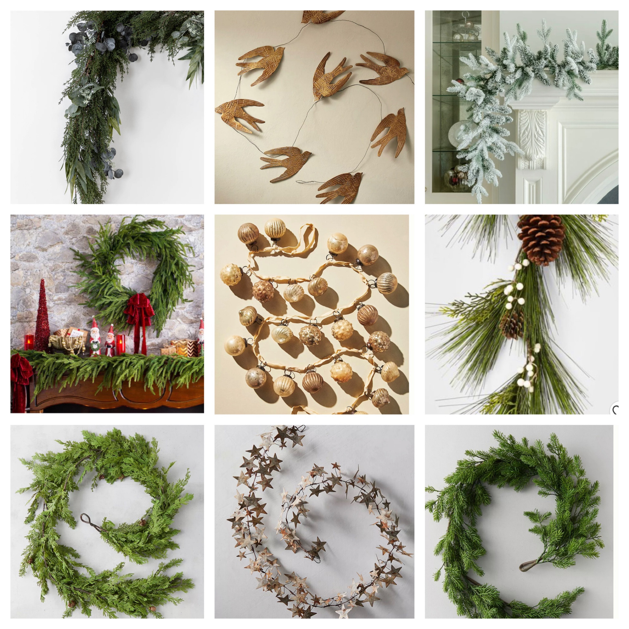 Faux Juniper Garland curated on LTK