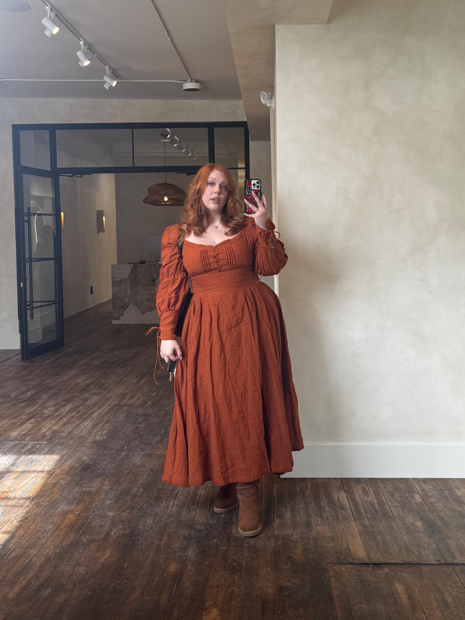Corset Linen Dress in Coral, … curated on LTK