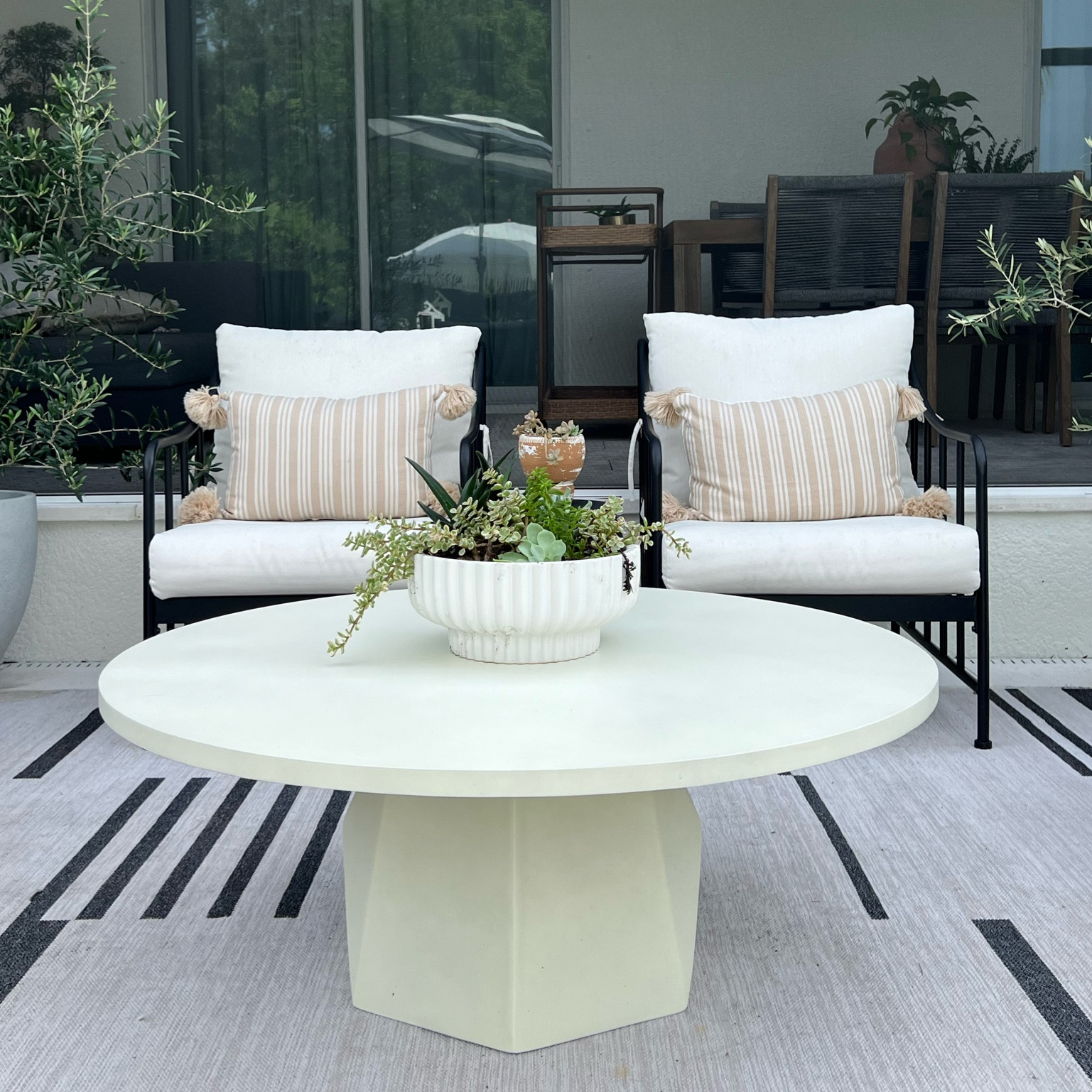 Everlee Patio Chair with Cushions curated on LTK