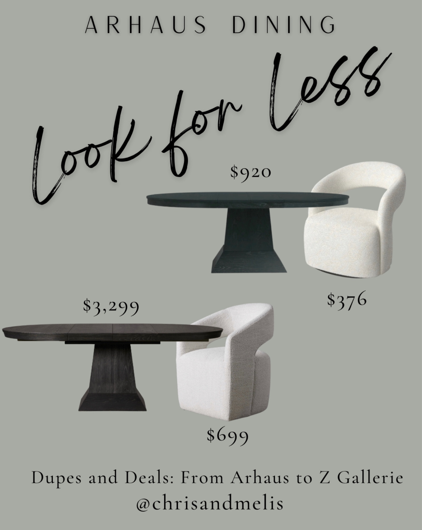 Leighton Dining Table curated on LTK