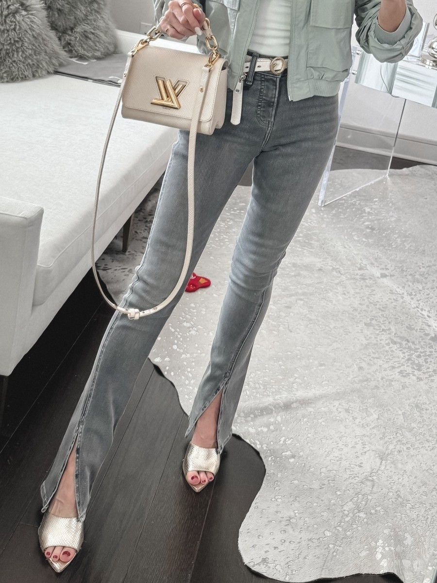 Mid Rise Gray Wash Skyscraper Jeans curated on LTK