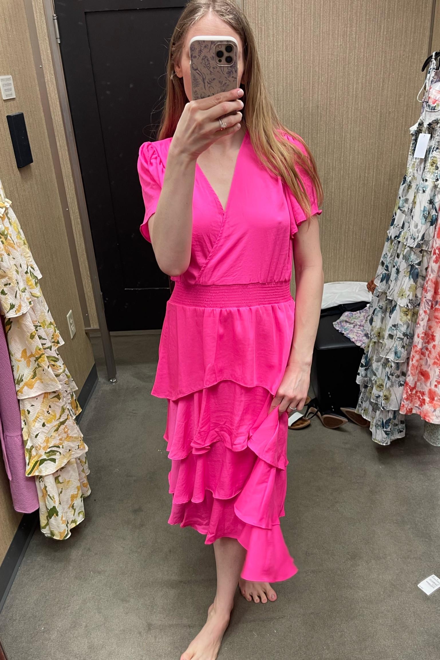 Flutter Sleeve Tiered Dress curated on LTK