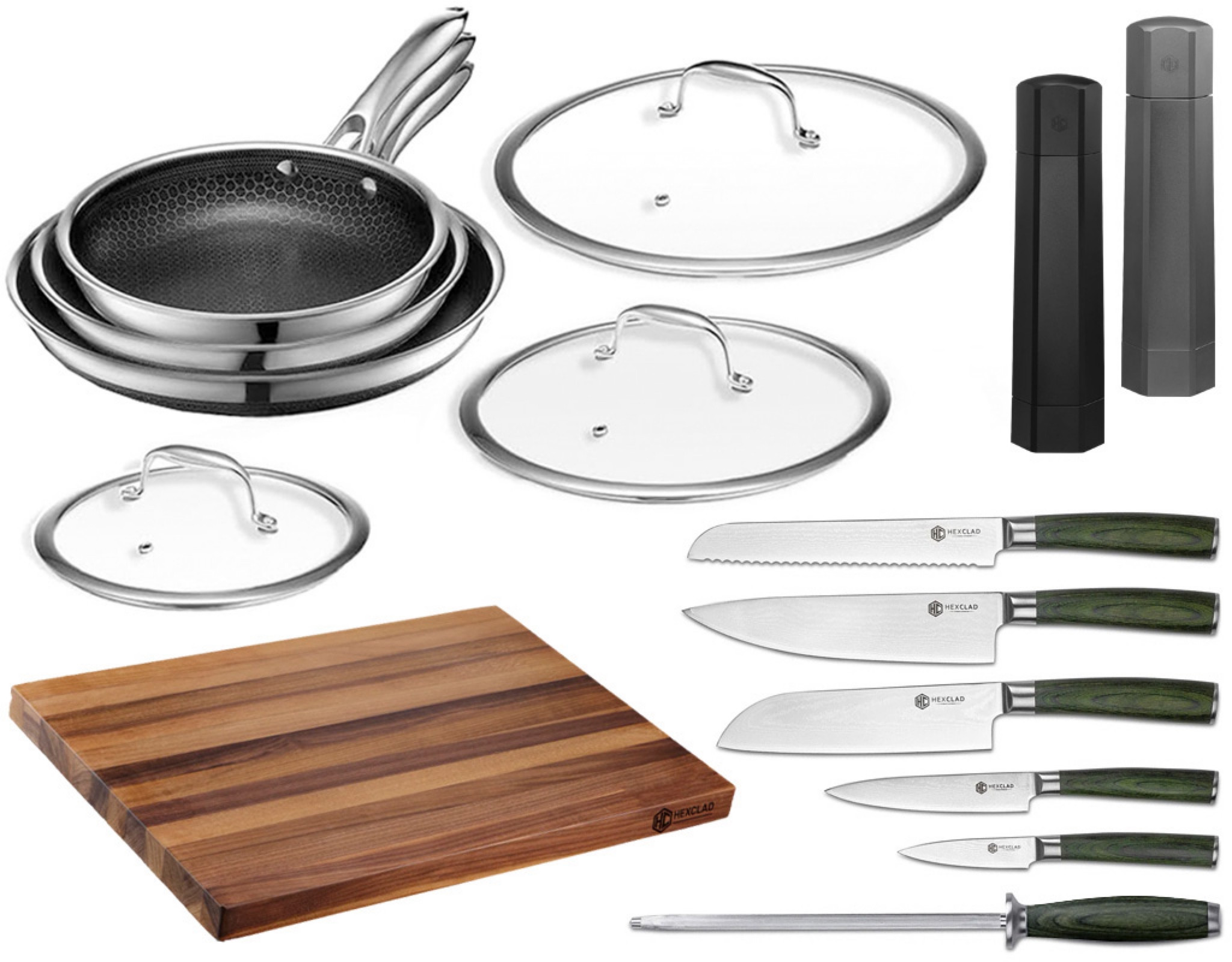 6pc HexClad Hybrid Cookware Set w/ … curated on LTK