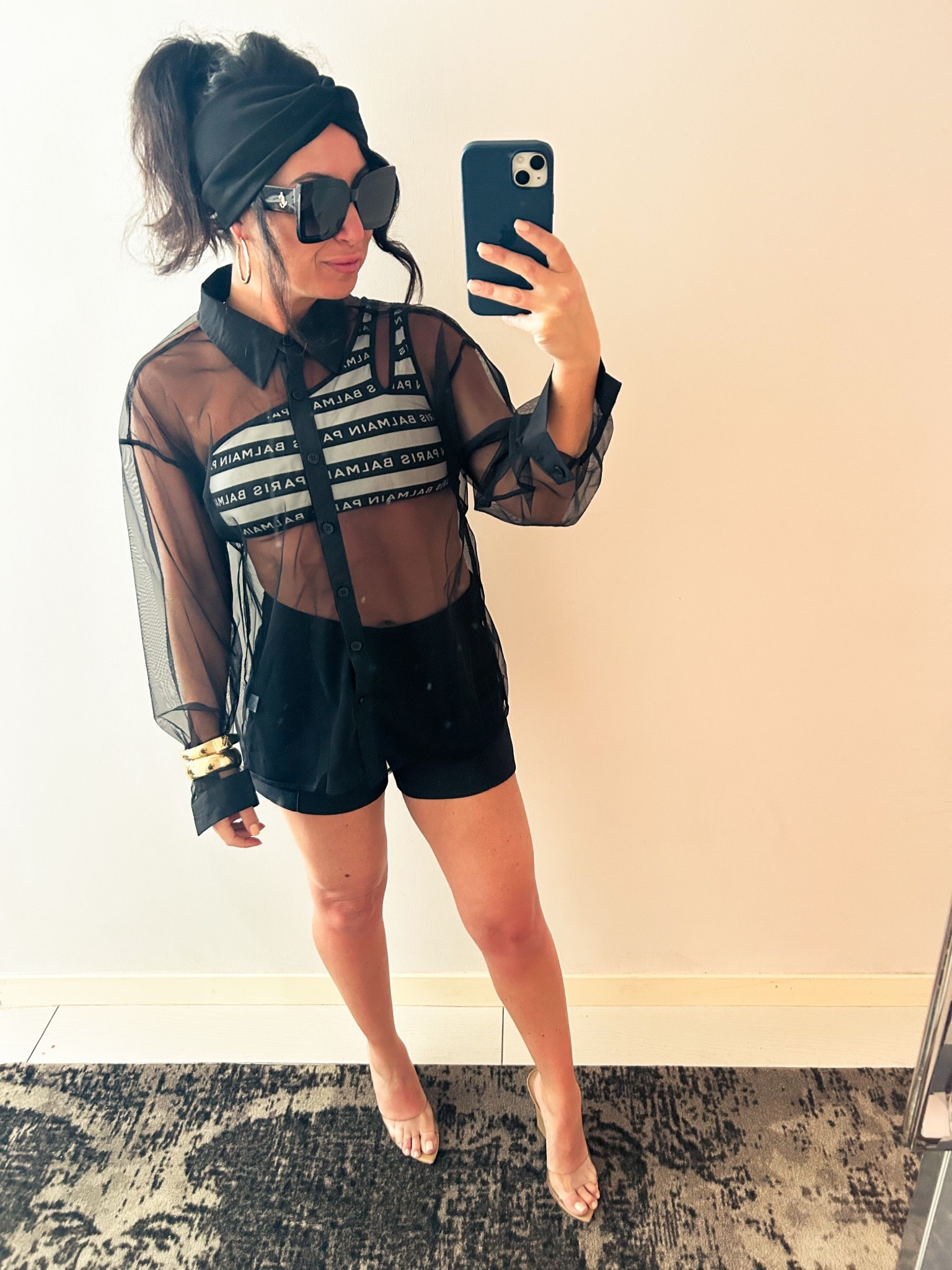 FRIFUL Women Mesh Oversized Long … curated on LTK