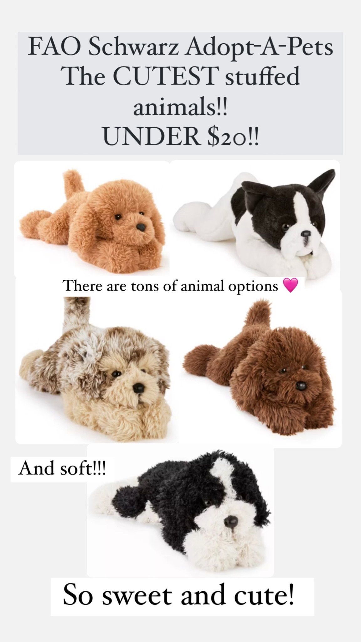 FAO Schwarz 22" Adopt-A-Pets Mix … curated on LTK