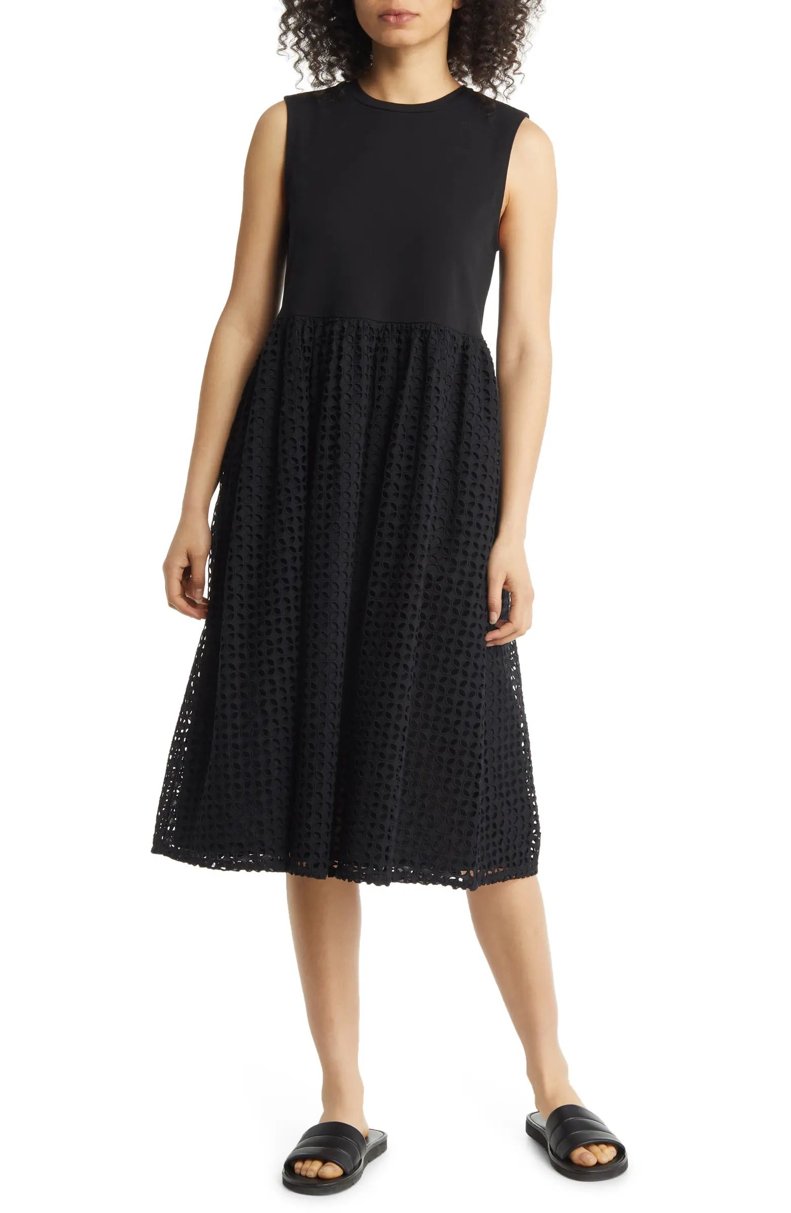 Schiffly Mixed Media Dress curated on LTK