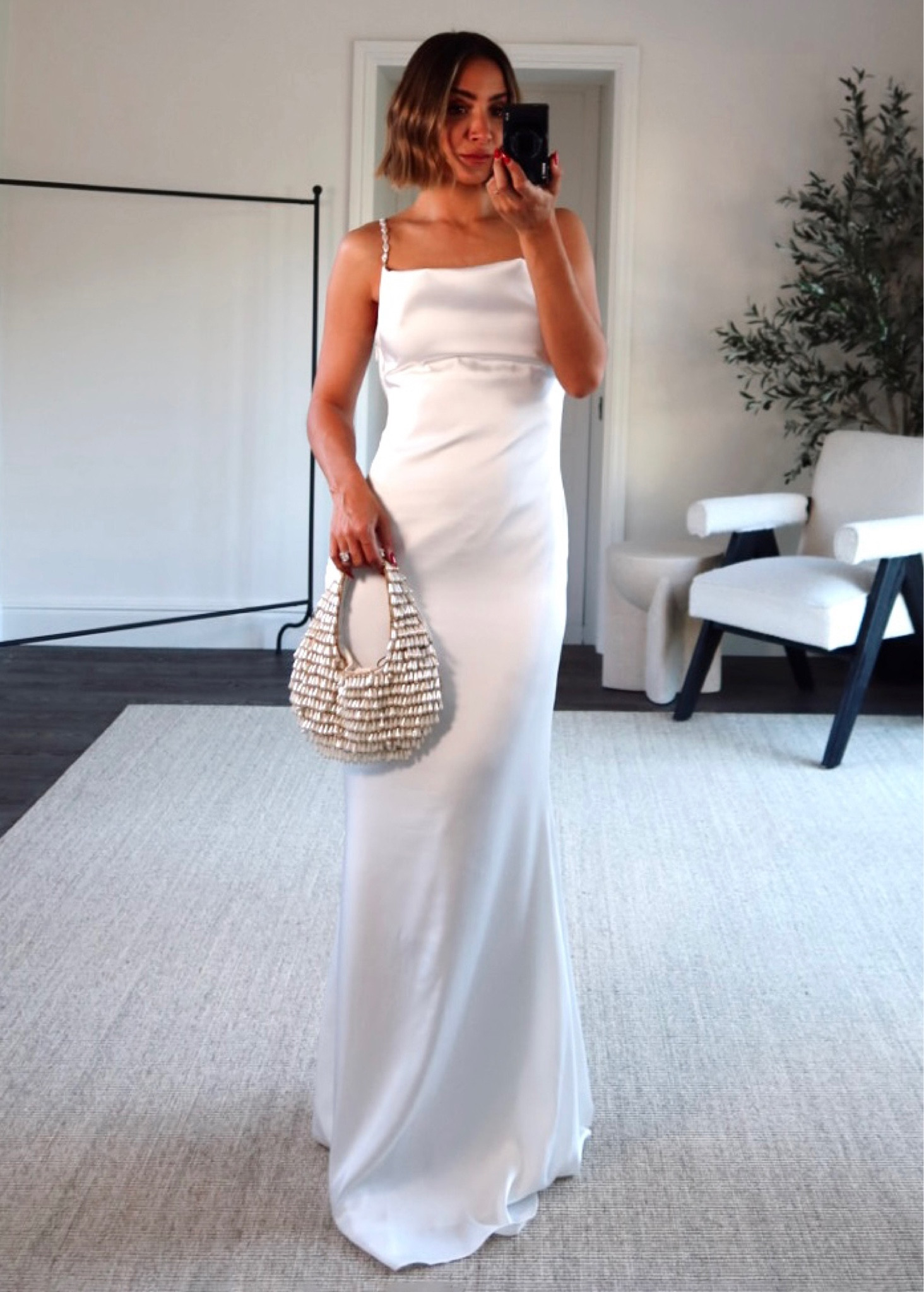 DANI Pearl Trim Cowl Neck Maxi … curated on LTK