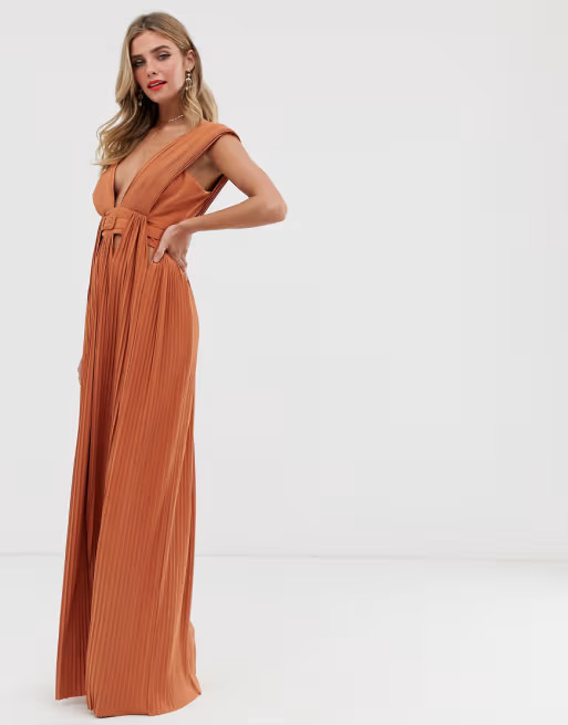 An Autumnal Boho Wedding with Rust Bridesmaids Dresses, Spicy Fall ...