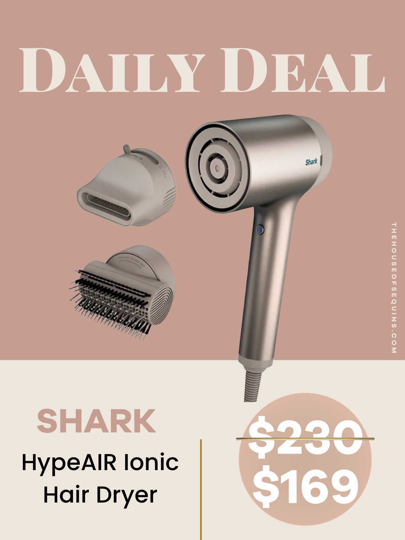 Shark HyperAIR Ionic Hair Dryer … curated on LTK