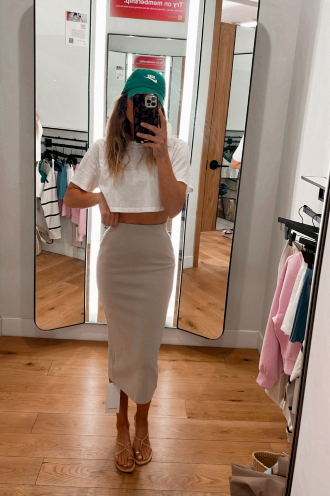 Softstreme High-Rise Midi Skirt curated on LTK