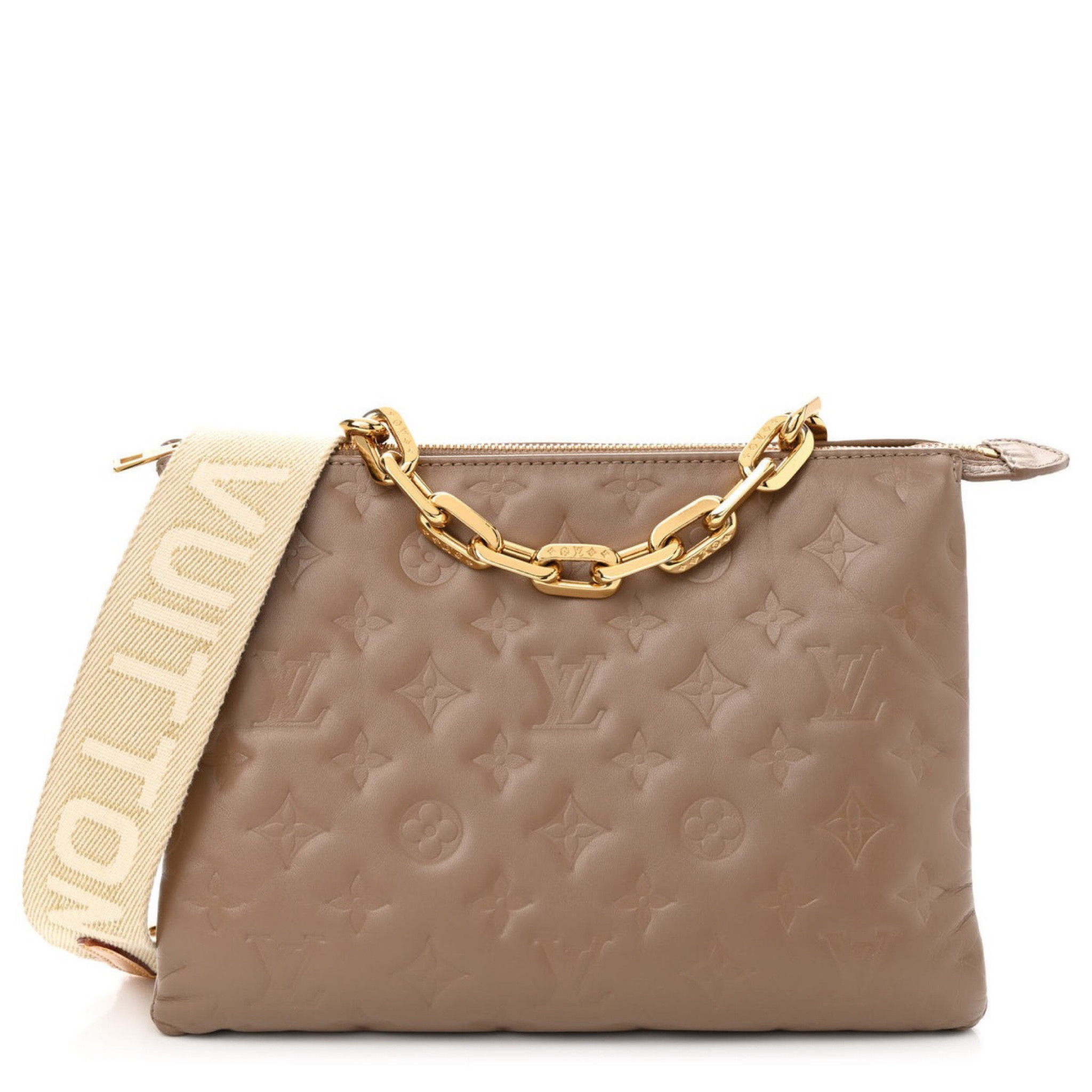 Lambskin Embossed Monogram Coussin … curated on LTK