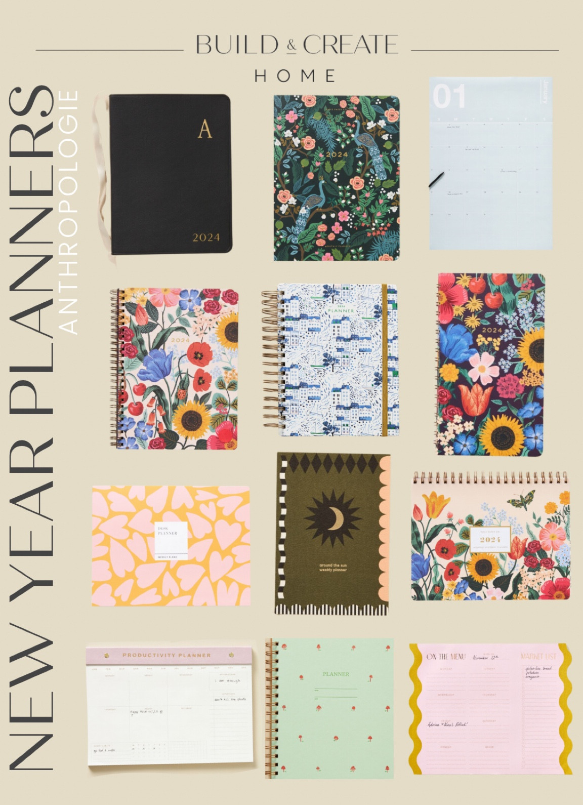 2024 17-Month Monogram Planner curated on LTK