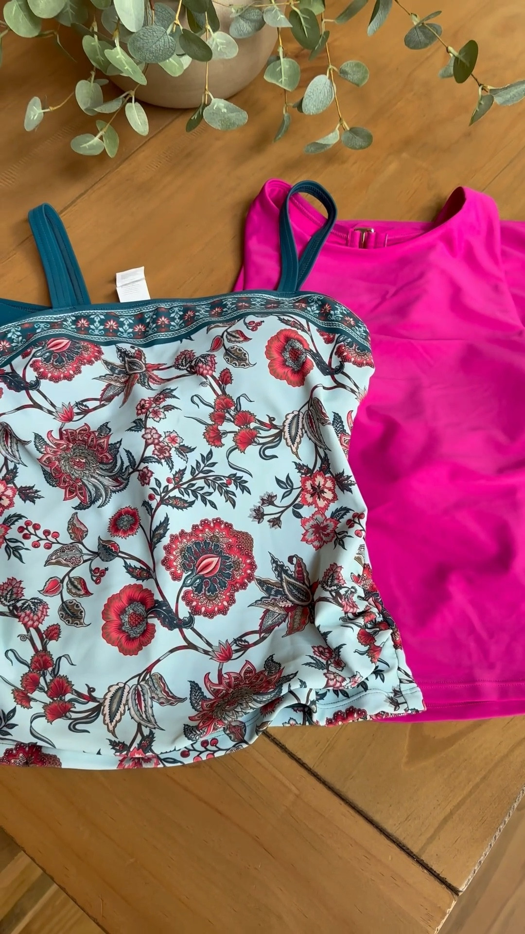 Women's High Neck Cropped Tankini … curated on LTK