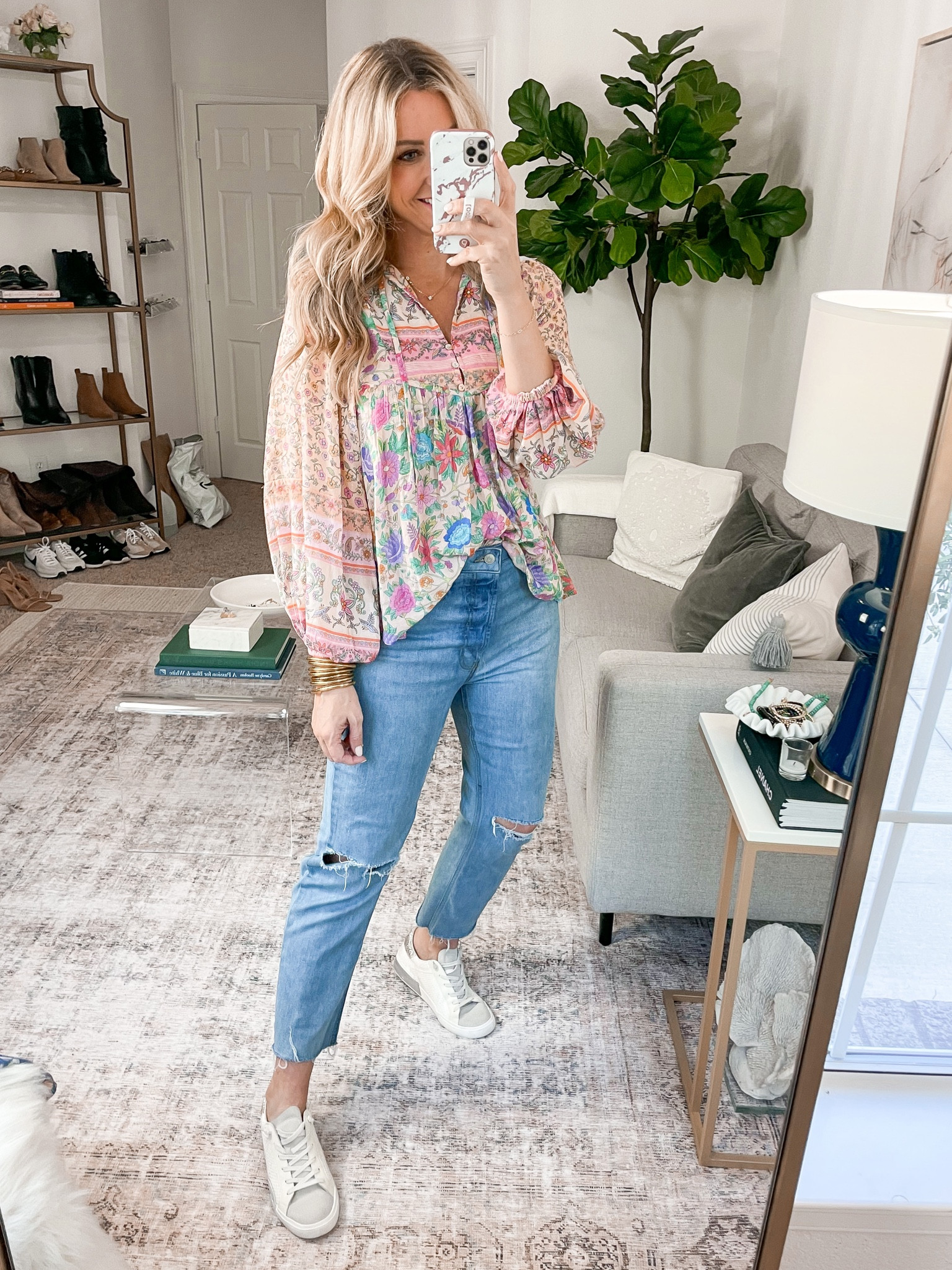 x REVOLVE Mossy Boho Blouse in … curated on LTK