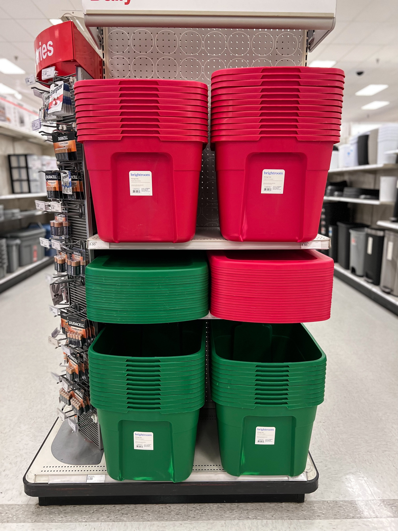 50gal Clear Stacker Box with Red … curated on LTK