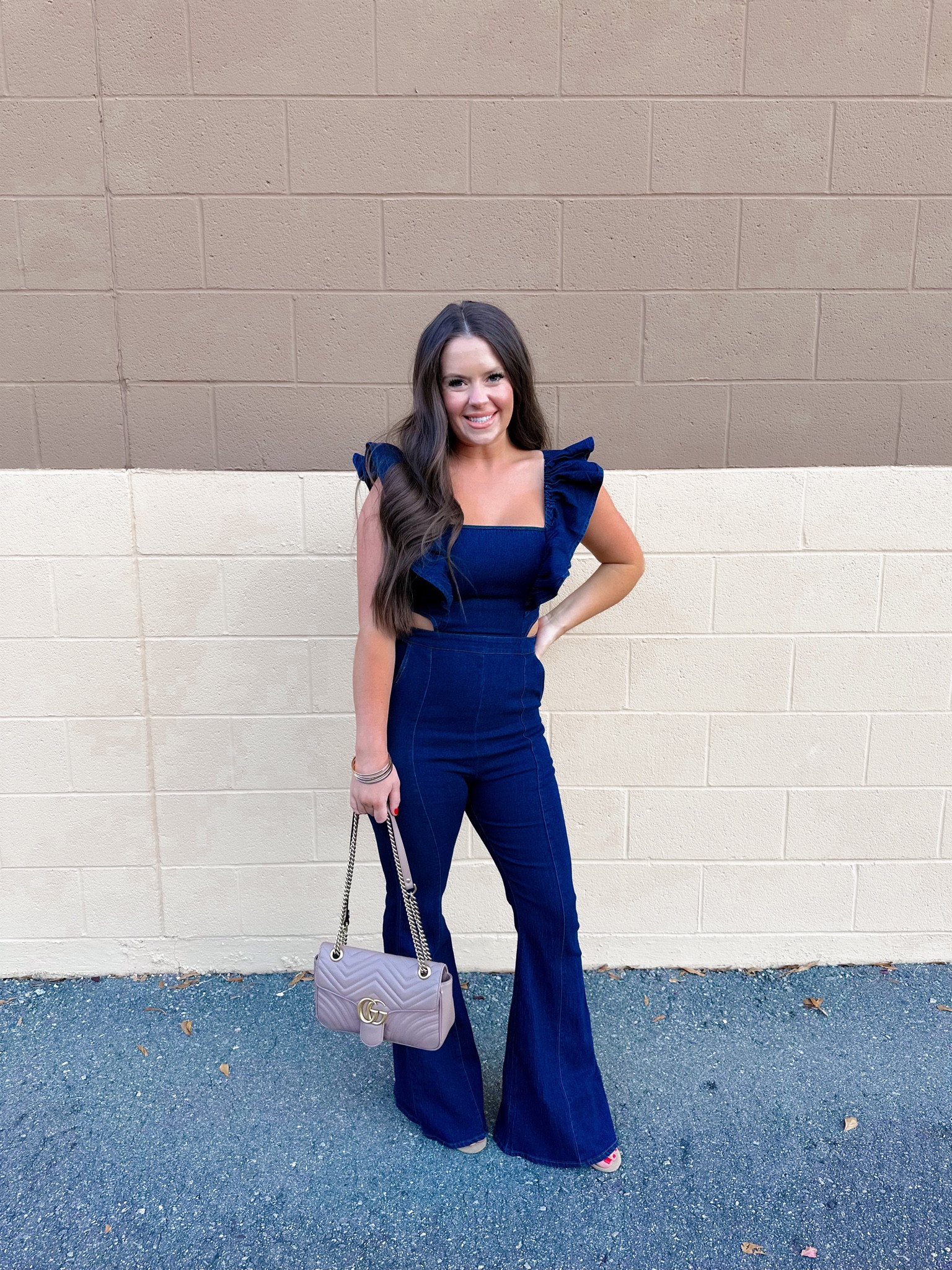 Daphne Denim Jumpsuit curated on LTK