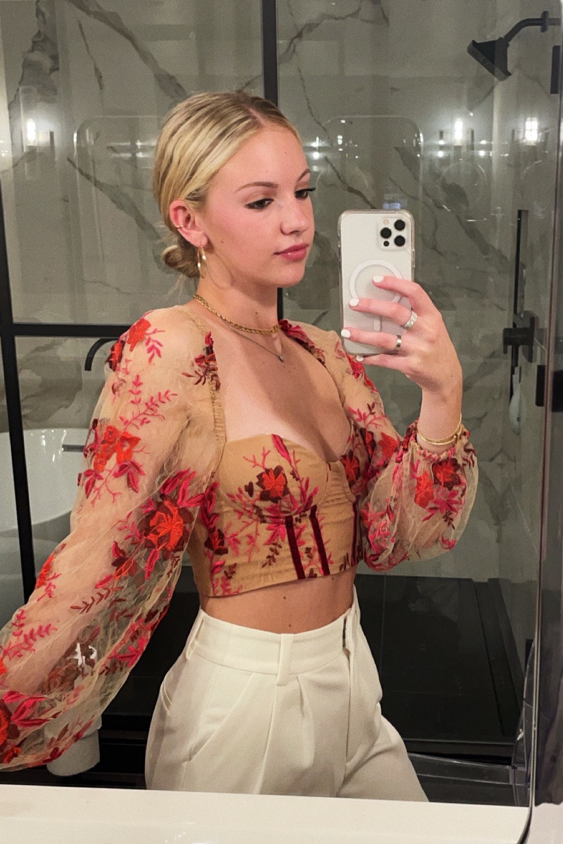 Cassia Top in Scarlet Vineyard curated on LTK