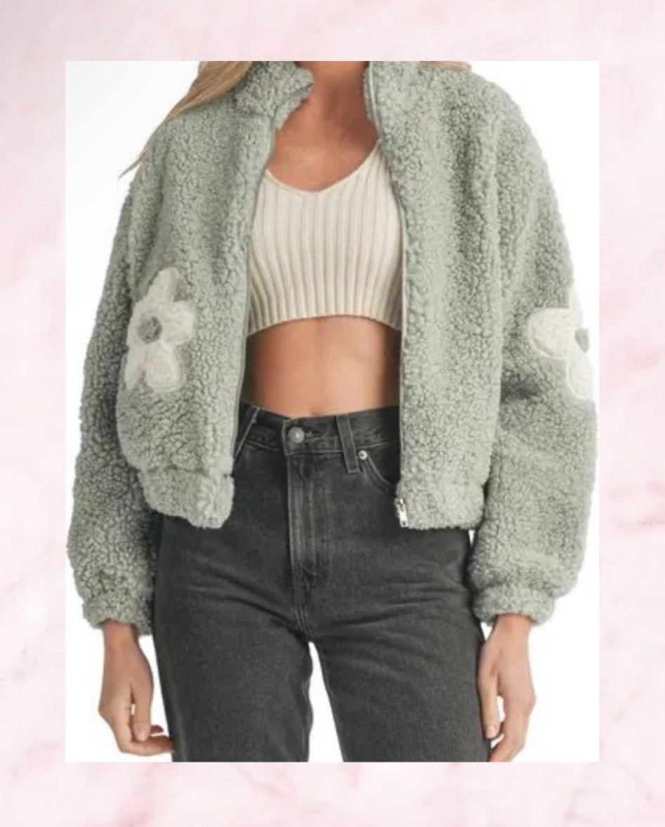 Flower Fleece Jacket curated on LTK