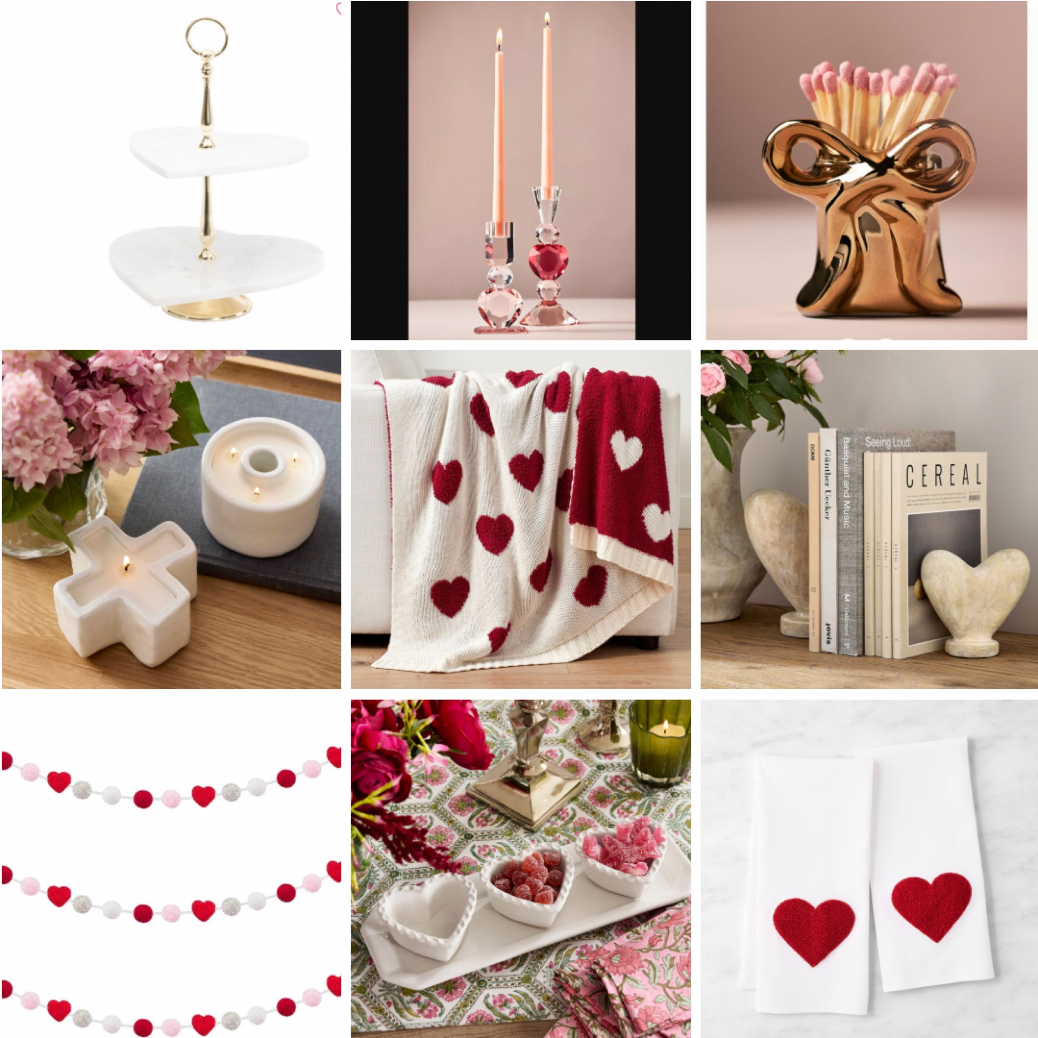 Embroidered Heart Towels, Set of 2 curated on LTK