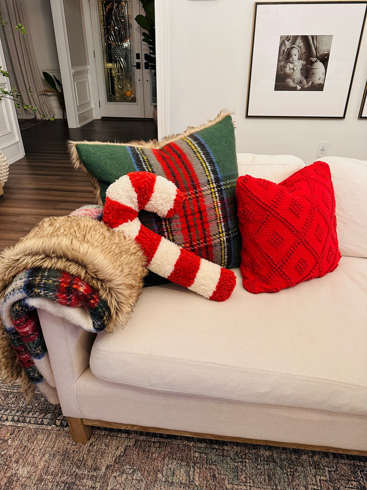 New! Candy Cane Shaped Pillow curated on LTK