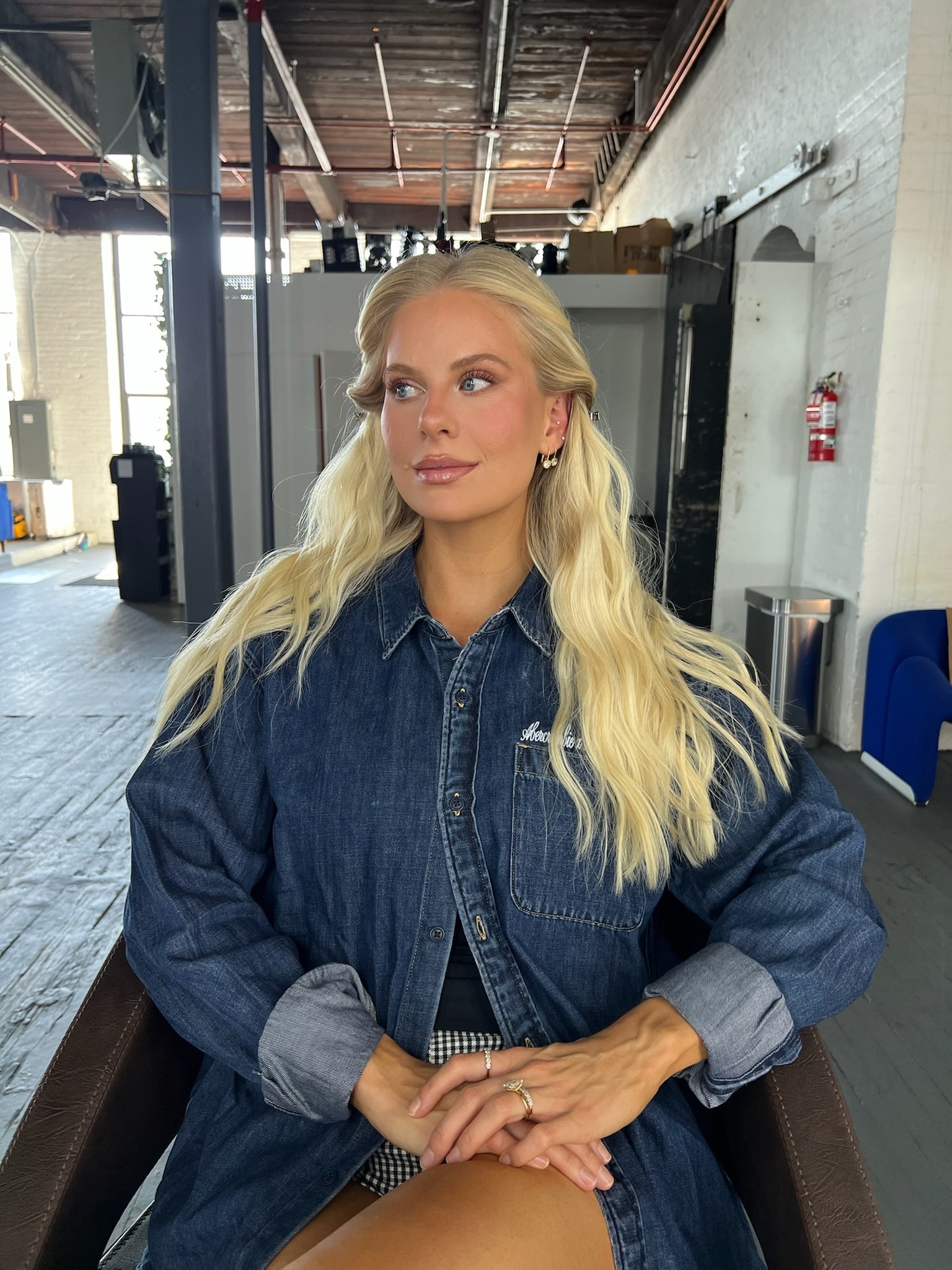 Men's Denim Button-Up Shirt curated on LTK