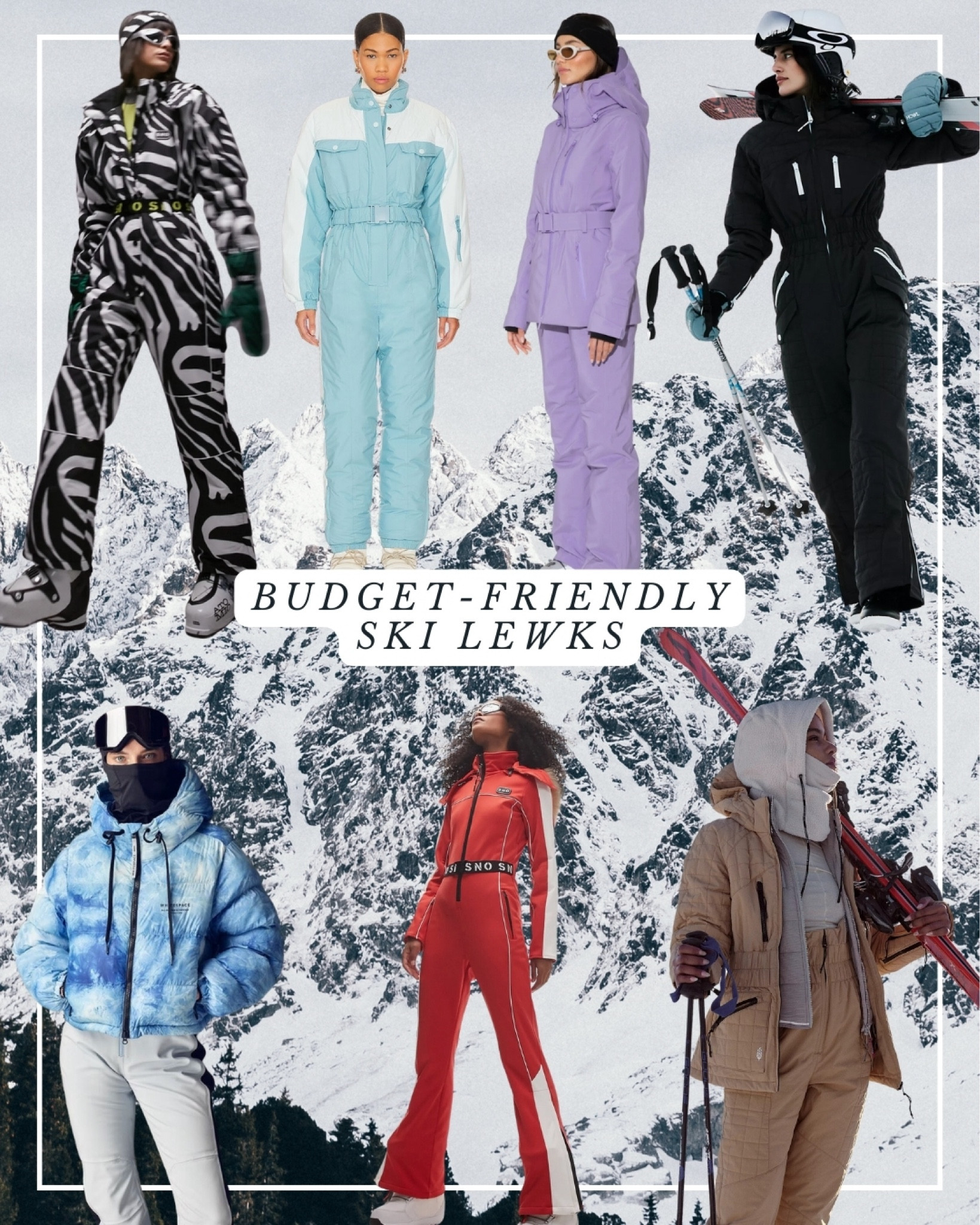 7 Trendsetting Skiing Outfits to Elevate Your Winter Adventure – Magic ...