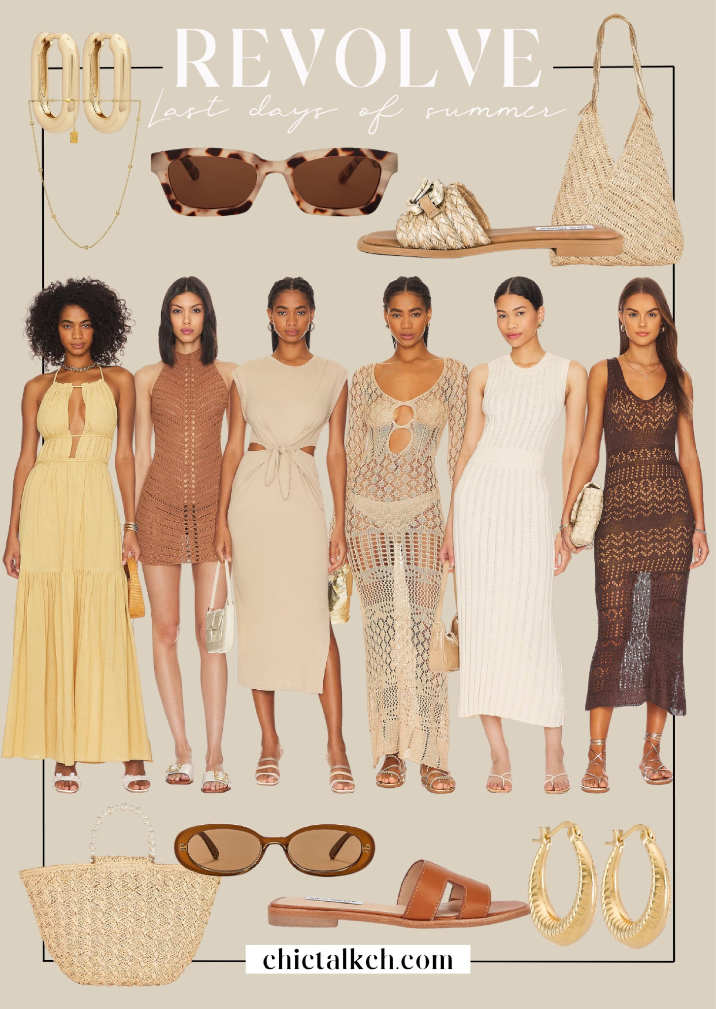 x REVOLVE Long Sleeve Crochet Maxi … curated on LTK