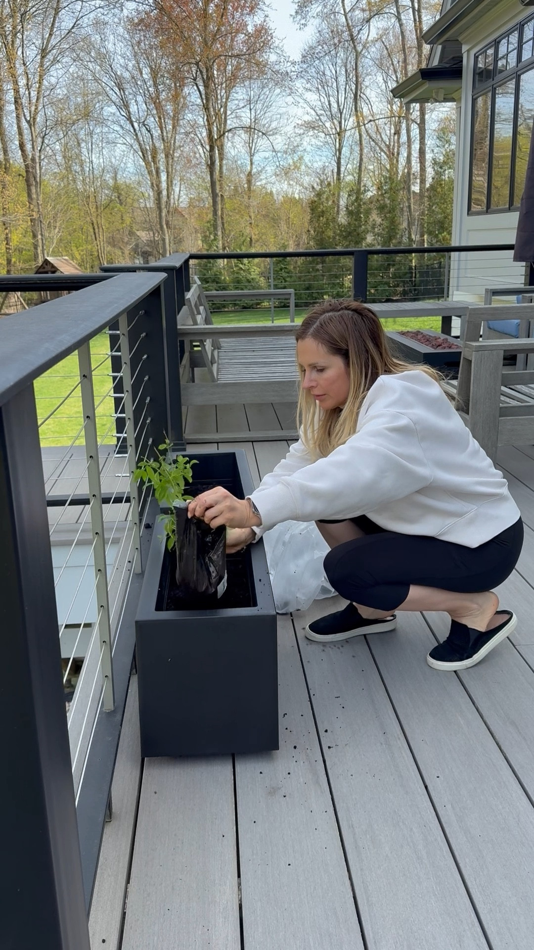 Long Box 25 in. Black Plastic … curated on LTK