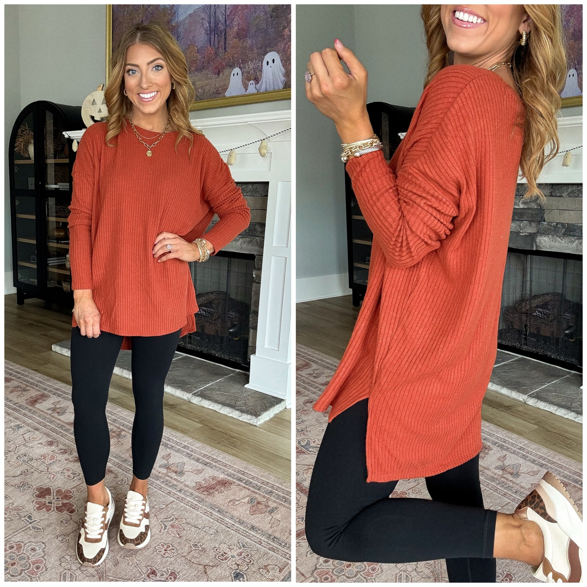 Time and Tru Women's Ribbed Tunic … curated on LTK