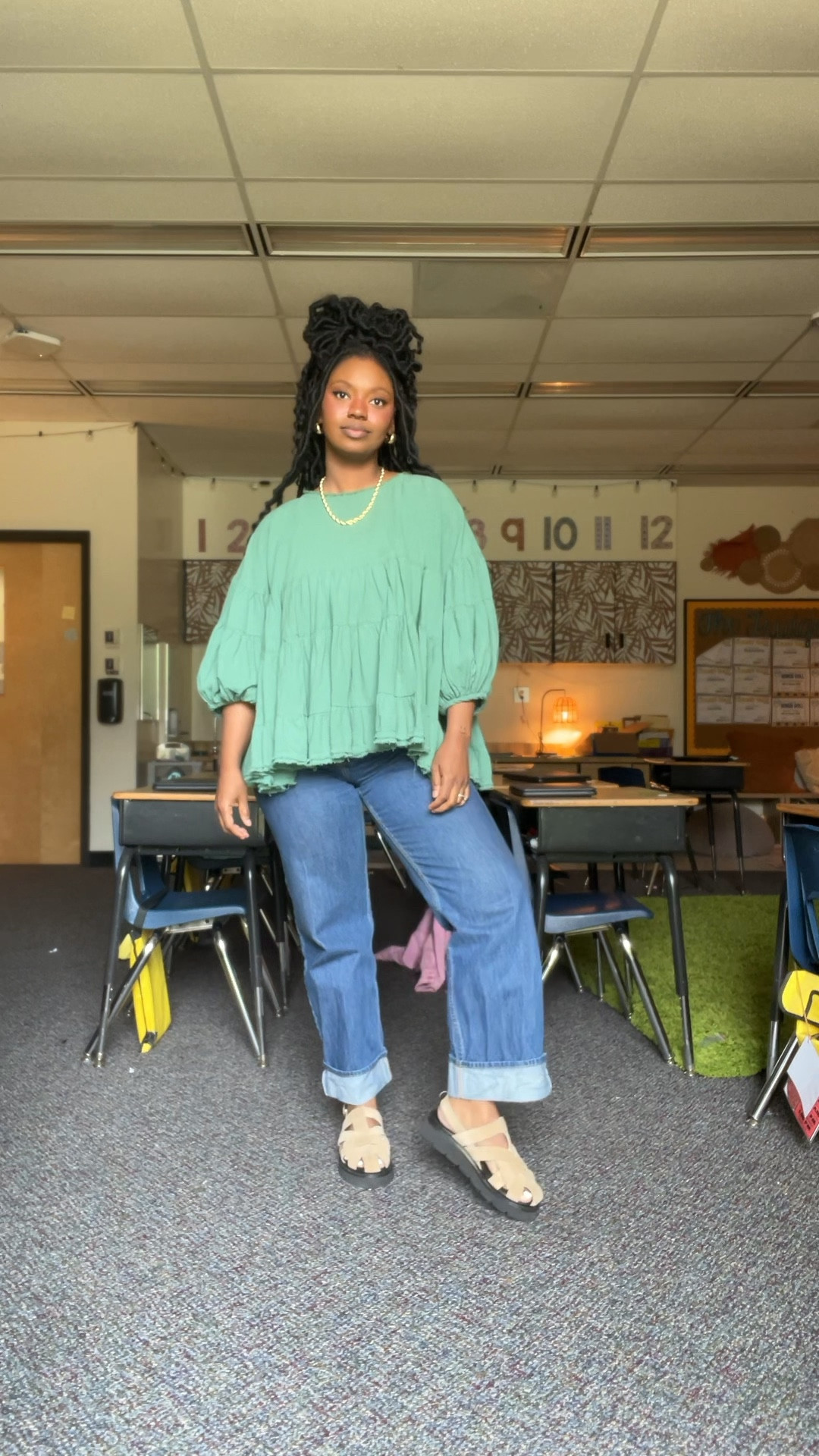 BDG Bella Baggy Patch Pocket Jean curated on LTK