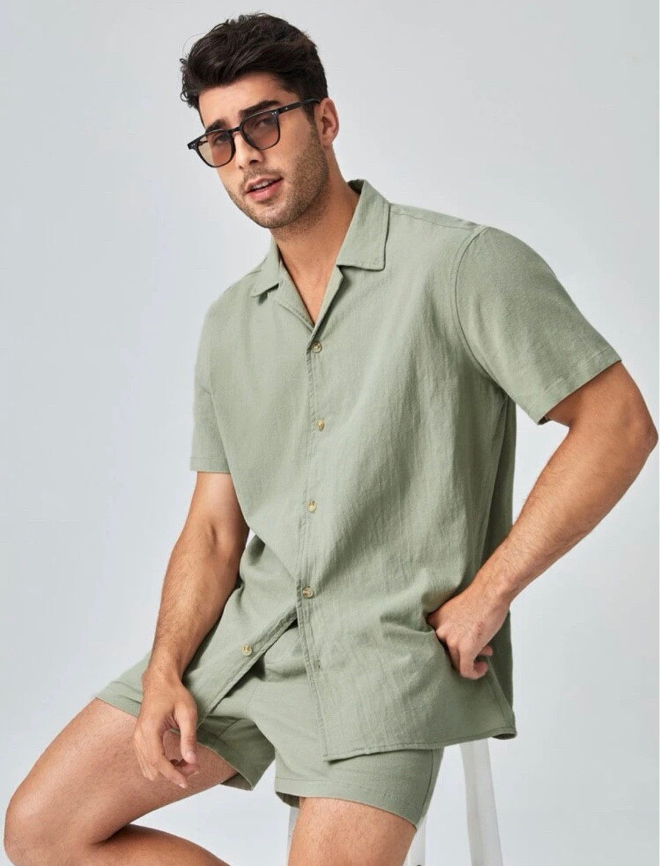 SHEIN Men Solid Shirt and Pocket … curated on LTK