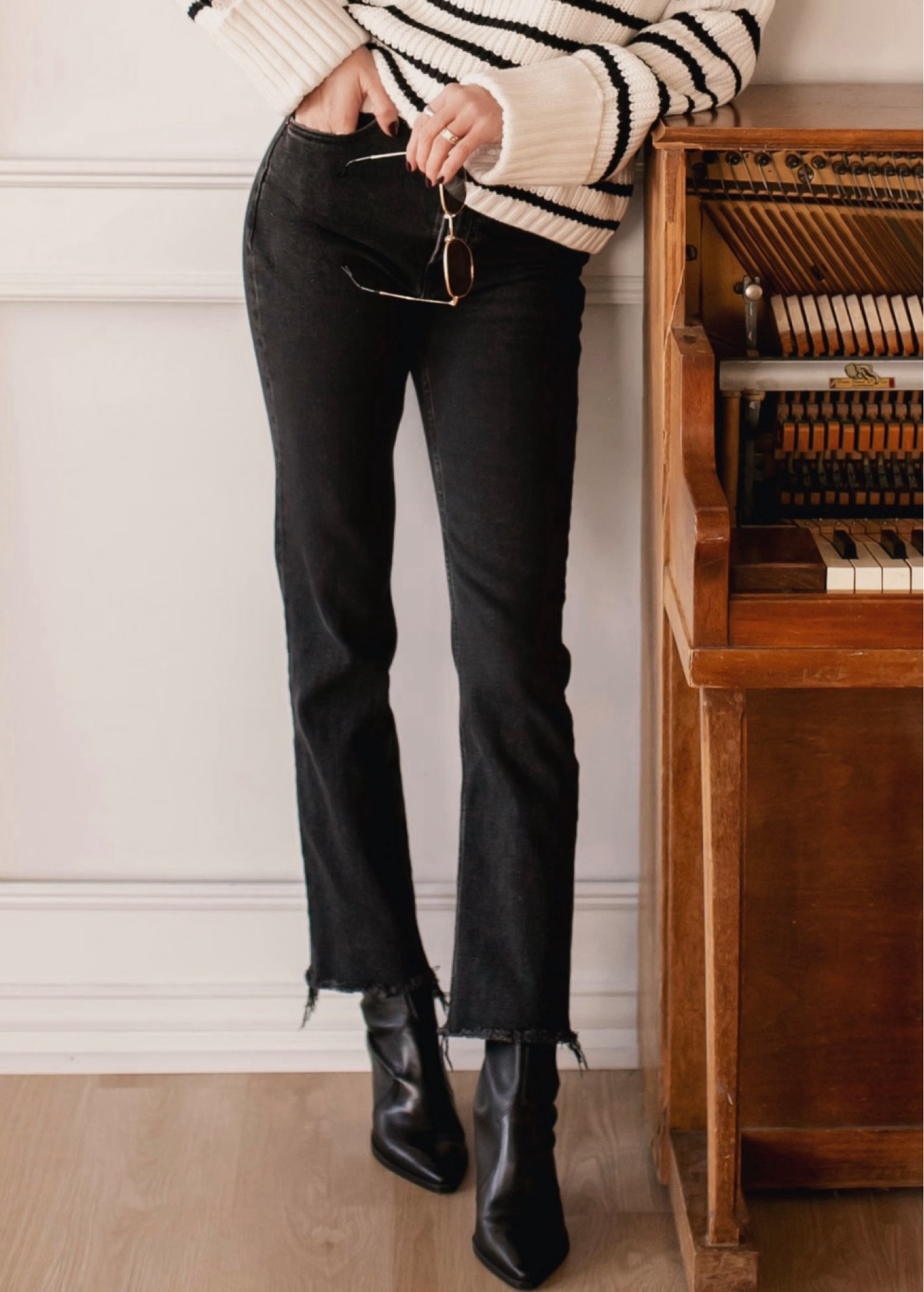 Ultra High Rise Ankle Straight Jean curated on LTK