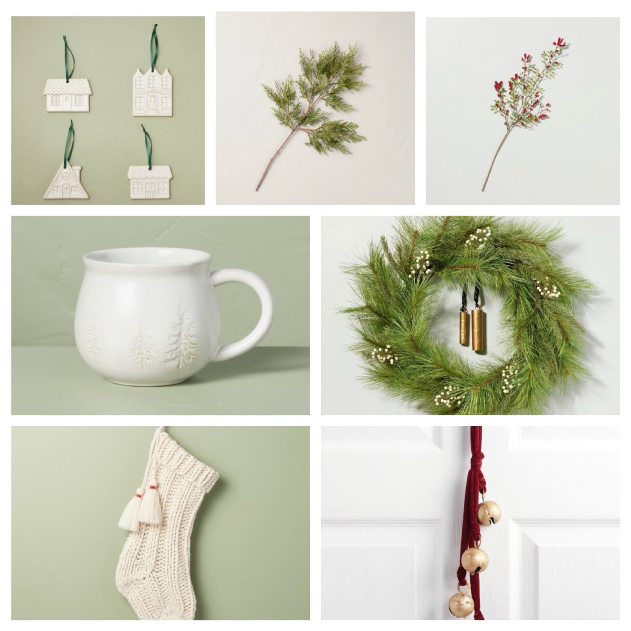 26" Faux Needle Pine & Snowberry … curated on LTK