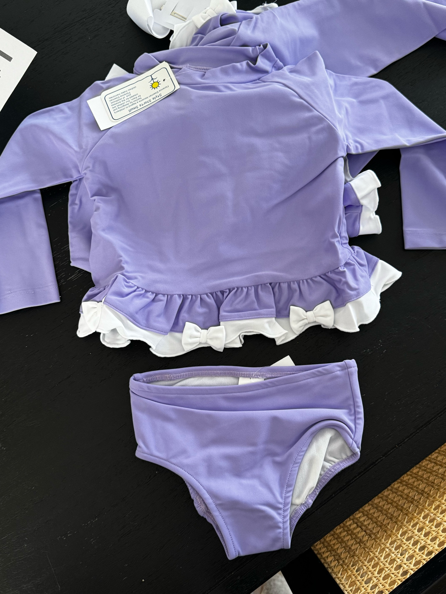 Rash Guard Onesie With Bows curated on LTK